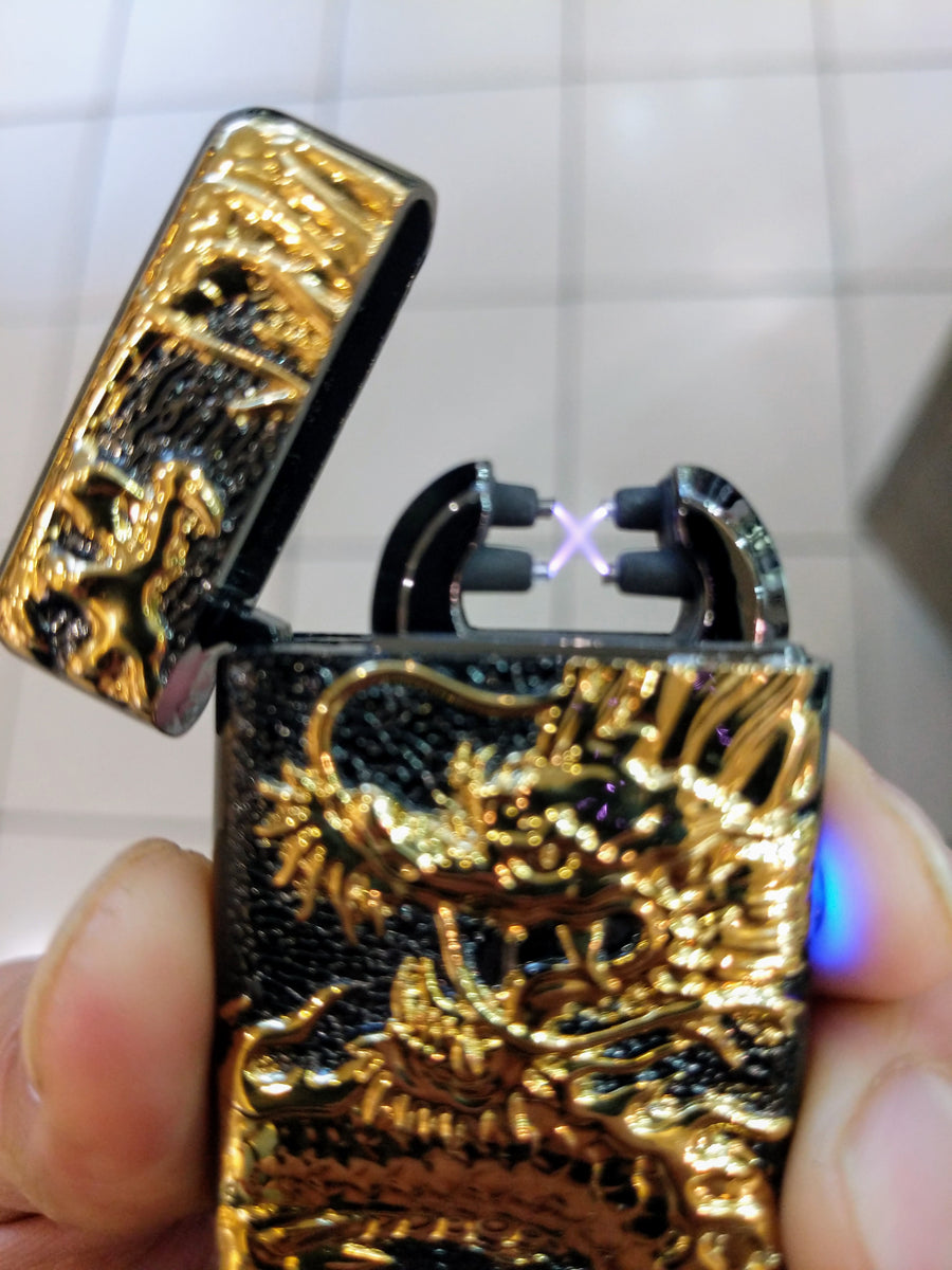 Chinese Dragon Lighter - Battery Indicator – Rolls Plasma Lighter