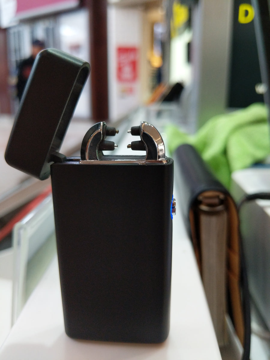 Matte Black Classic - LED Battery Indicator – Rolls Plasma Lighter